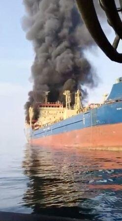 US-sanctioned oil tanker hit off Oman coast - NewsBreak