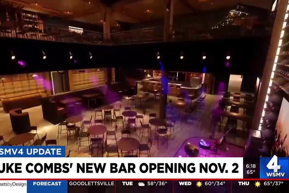 Luke Combs' new bar opening Nov. 2 - NewsBreak