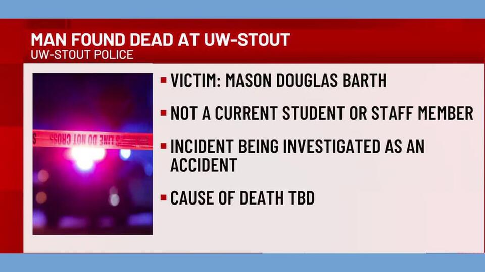 Former UW-Stout Student Mason Barth Dies in an Accidental Death ...