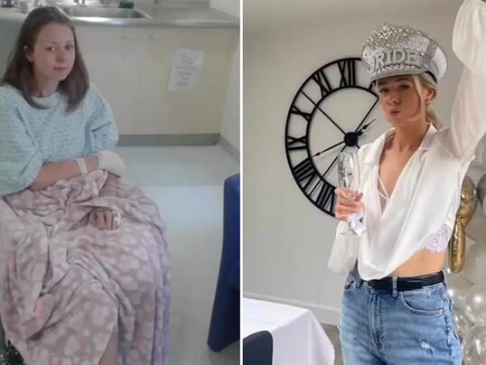 Alton Towers Smiler crash victims Leah Washington and Joe Pugh marry ...