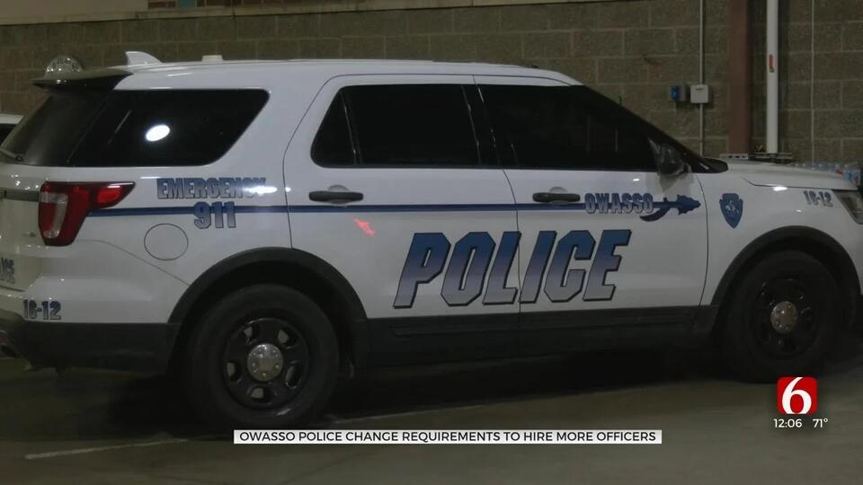 Owasso Police Change Department Requirements For New Recruits - NewsBreak