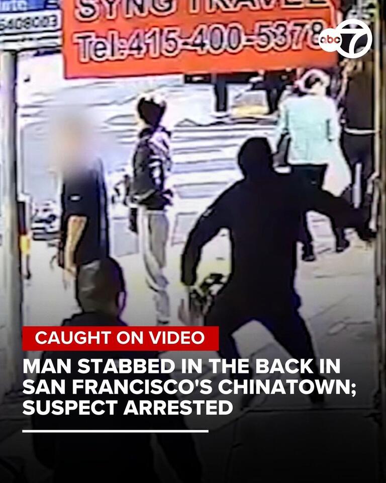 Stabbing incident reported in San Francisco Chinatown - NewsBreak