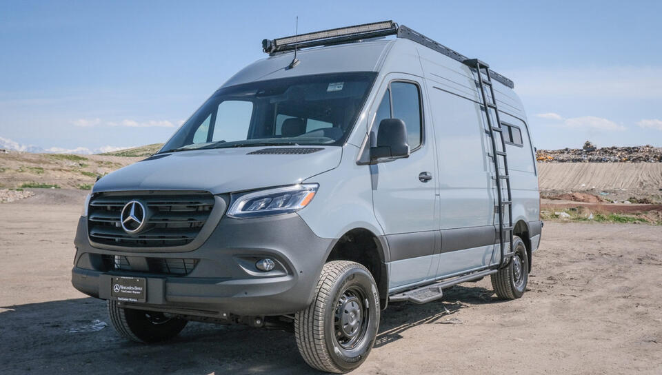 This Custom Mercedes Sprinter Camper Van Brings Apartment-Level Comfort ...