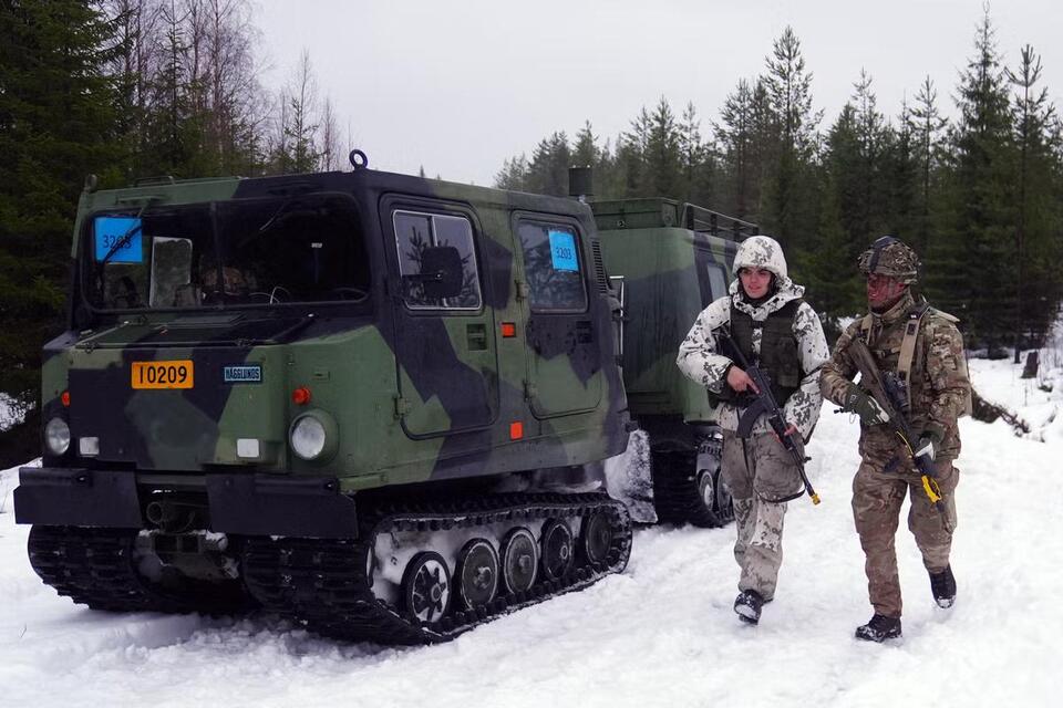 UK troops join Nato exercise as Finland trains for potential Russian ...