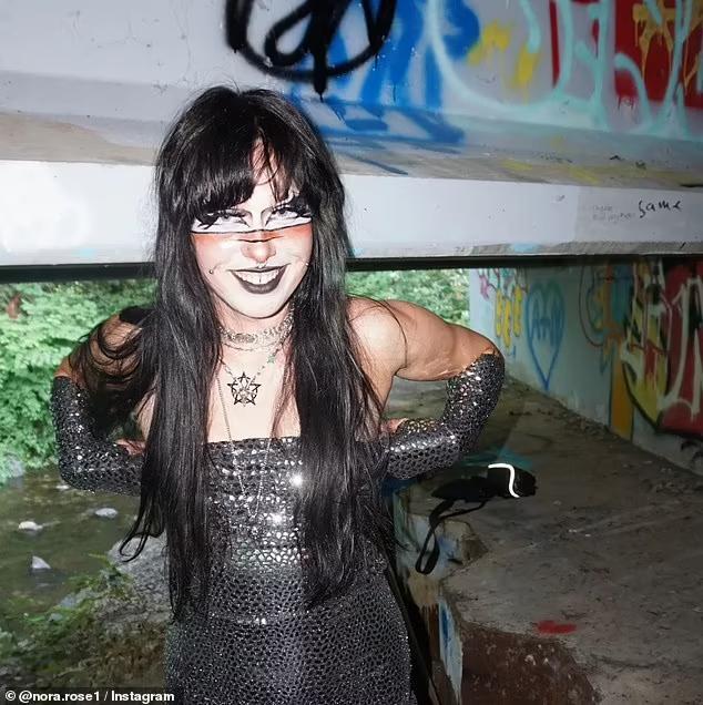 Viral 'gothlete' Nora Hayd calls full goth look 'pretty impractical for ...