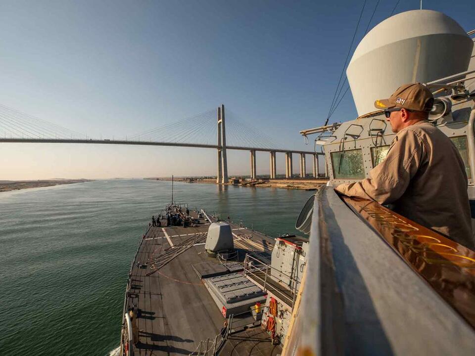 Navy Gave Combat Action Ribbon to 7 Ships as More Details of Red Sea ...
