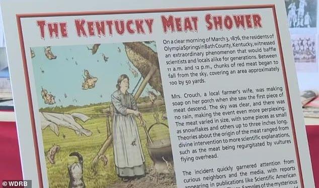 Meat showered from the sky in Kentucky 150 years ago. Now scientists ...