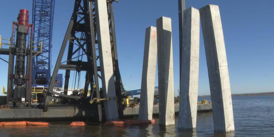One year in: How construction on the new bridge across Alligator River ...
