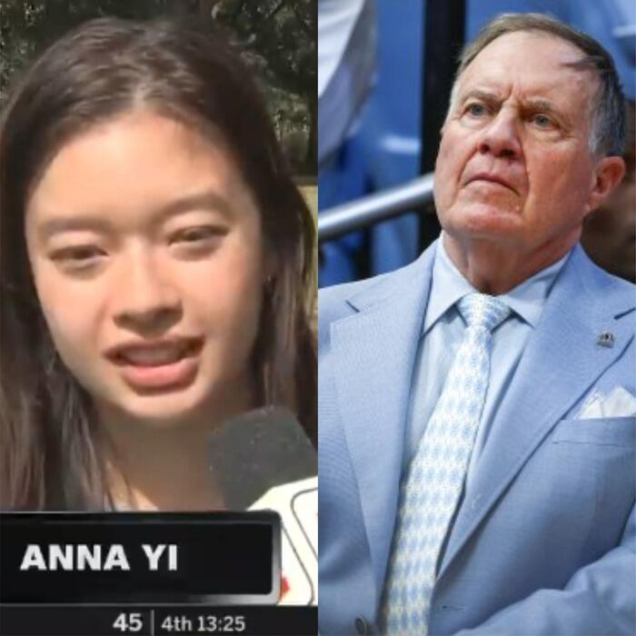 Video: UNC Student Anna Yi Goes Viral After Trashing Bill Belichick As ...