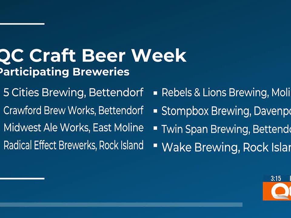 QC, That's Where! QC Craft Beer Week underway