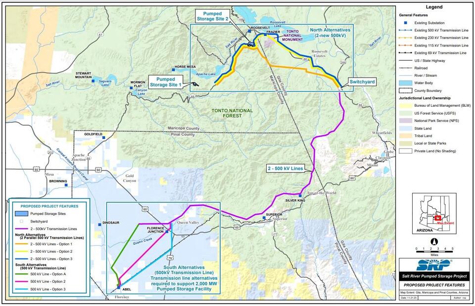 This Arizona utility company wants to build a new lake in the middle of ...