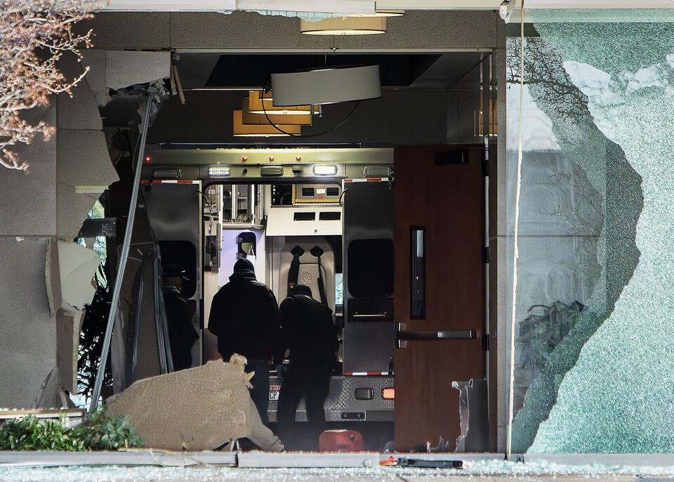 At-large suspect steals ambulance, crashes into Idaho Homeland Security ...