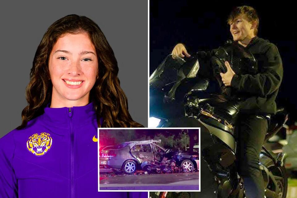 LSU track star Dillon Reidenauer dead at 18 in campus car crash tragedy ...