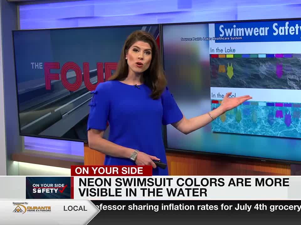On Your Side Safety Check: Neon swimsuit colors are more visible in water