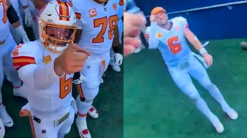 Baker Mayfield Goes Hard At Seahawks Fan In Vulgar Exchange Before The ...