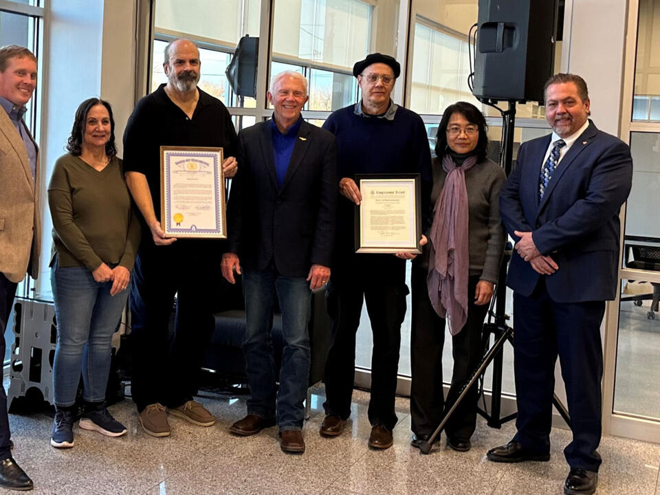 L.E. Jones honors WWII vet, former employee