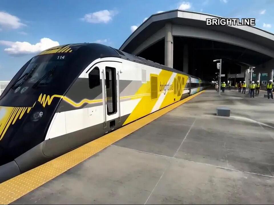 Brightline West high-speed rail project between Las Vegas, Southern ...