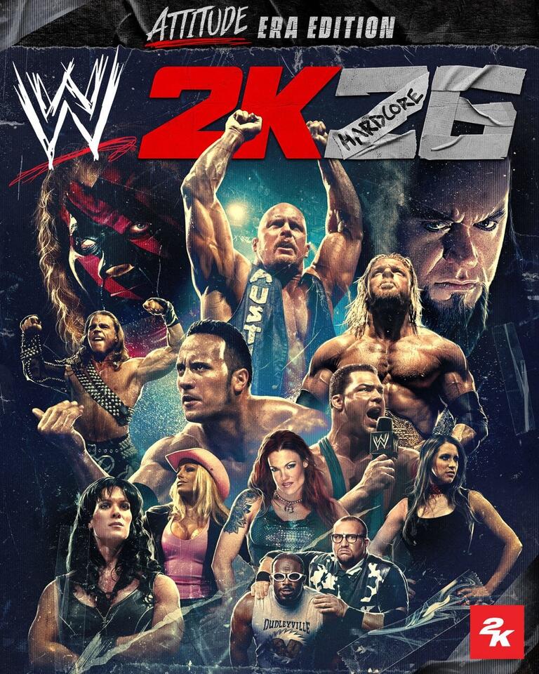 WWE 2K26 Attitude Era Cover Blunder - NewsBreak