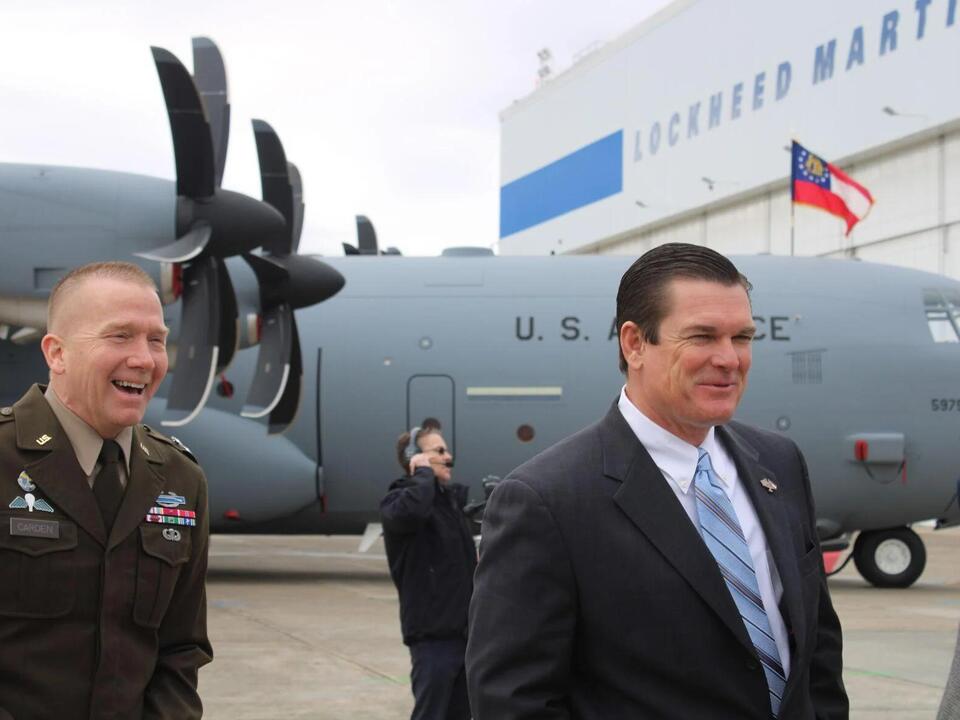 'Georgia Built, Georgia Flown': Lockheed Delivers Newest C-130 to ...
