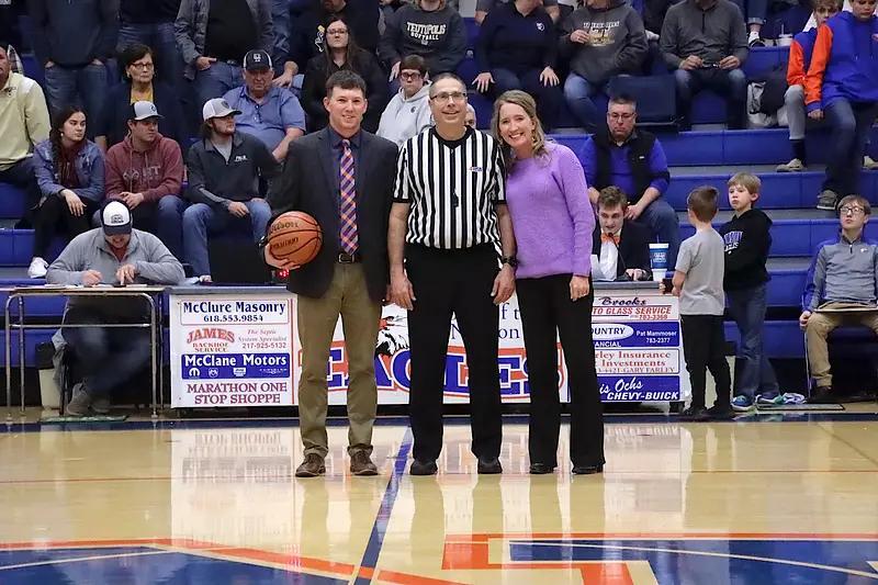 Troy Hickey Recognized at Newton versus T-town Game - NewsBreak