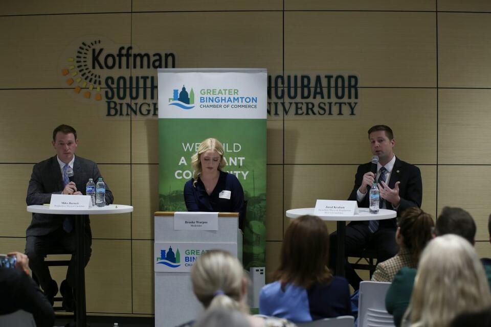 Kraham, Burnett discuss their vision for the City of Binghamton in ...