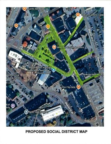Council draws draft 1st map of downtown social district - NewsBreak