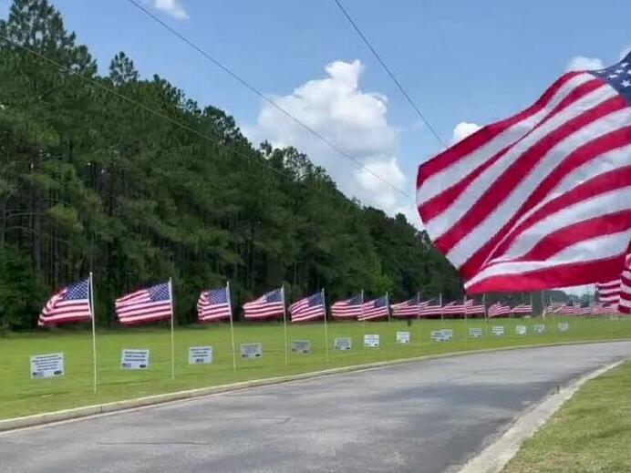 VLPRA’s Flags of Freedom Display is featured at Freedom Park Memorial Day
