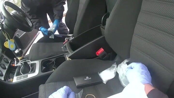 Man tells police he ‘only has bits and bobs’ in car boot as officers ...