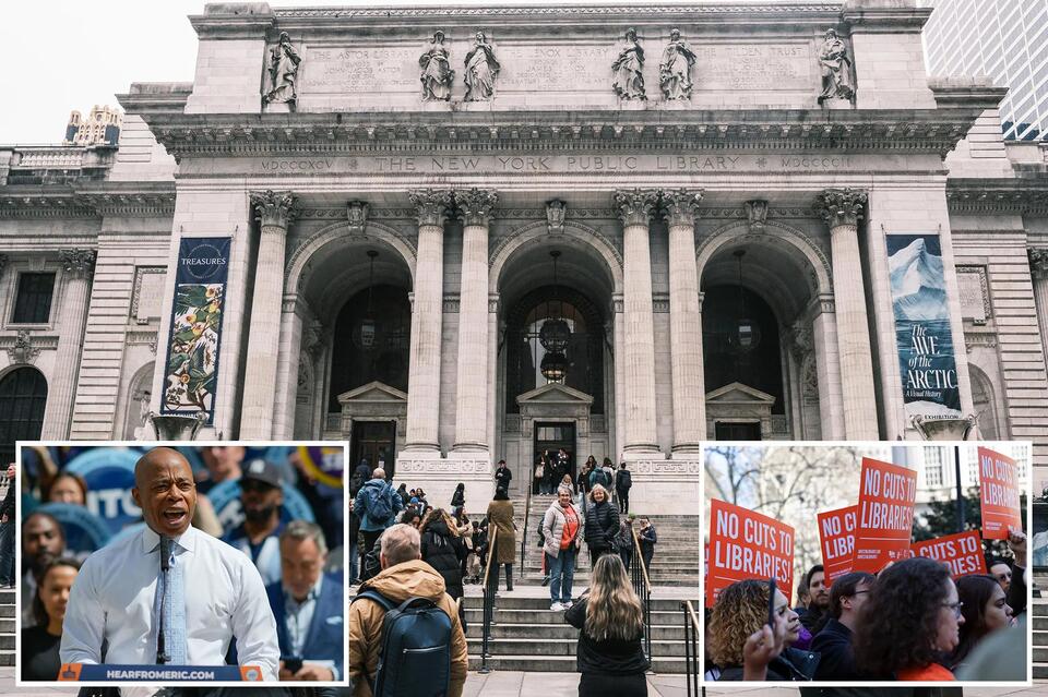 Mayor Adams calls library funding cuts part of ‘negotiation,’ claims ...