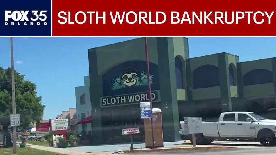 Sloth World Orlando to file for bankruptcy, will no longer open; 'we ...