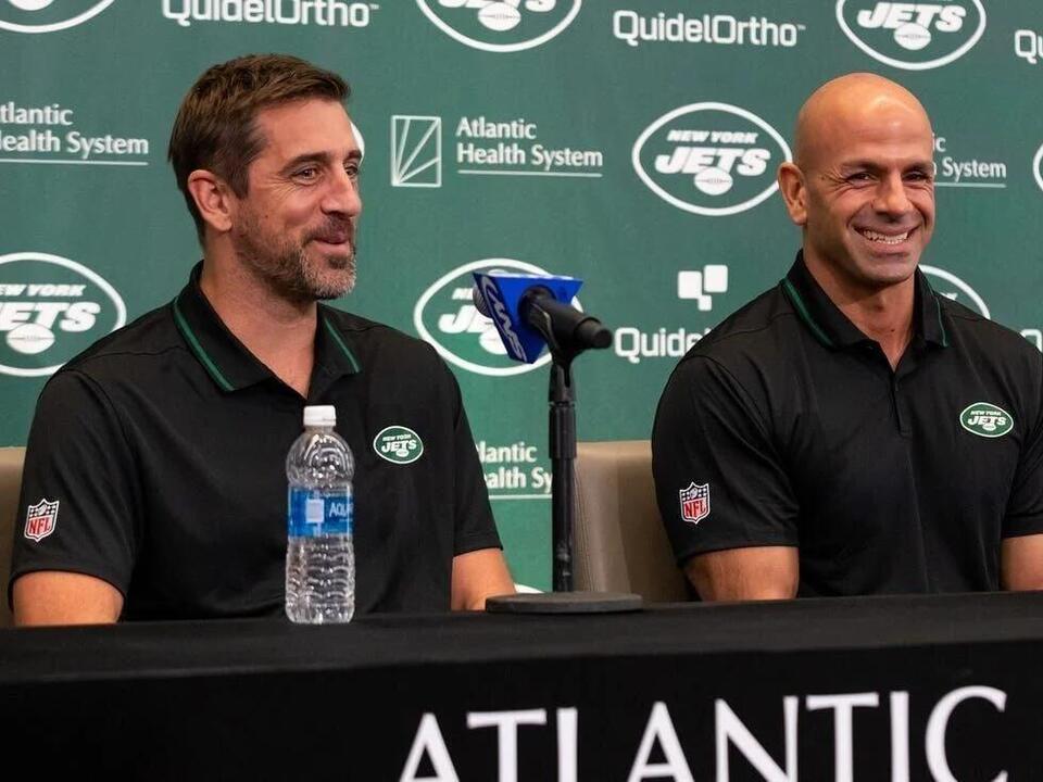 NFL: New York Jets-Aaron Rodgers Press Conference