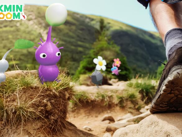 Pikmin Bloom Gets New Mountain Pin Badge Decor Pikmin