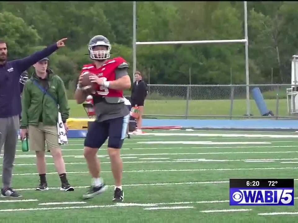 Leavitt's Noah Carpenter, Jace Negley reunite with Maine football