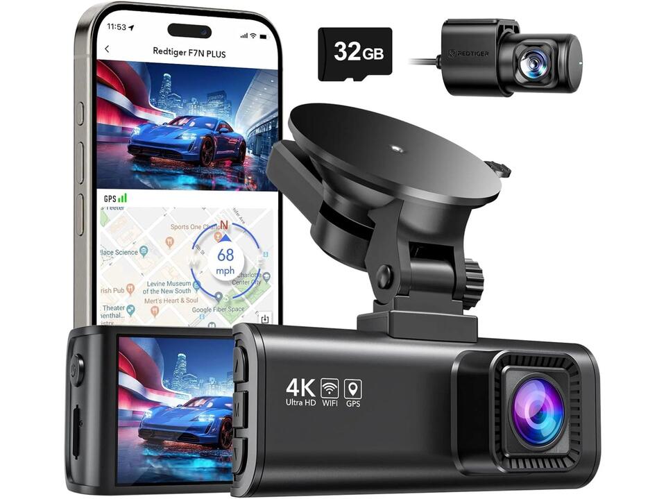 4K dash cam with night vision now $85 on Amazon - NewsBreak