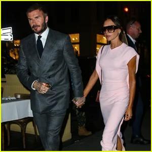 David & Victoria Beckham Hold Hands While Stepping Out for Romantic ...