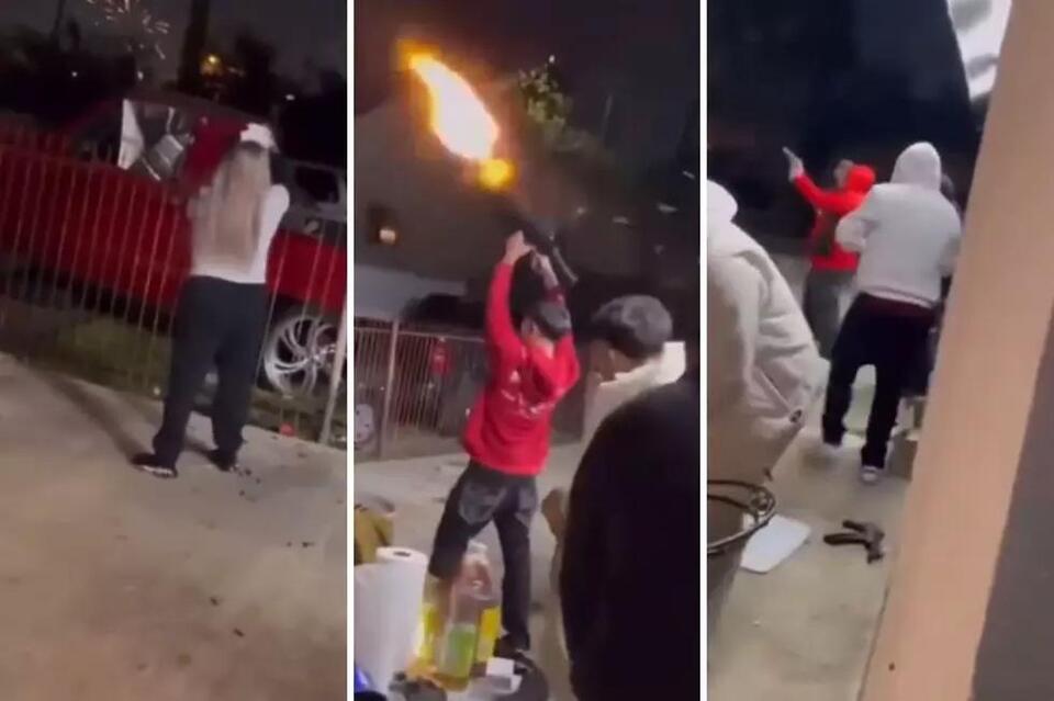 Houston Rascals Fire Assault Rifles to Ring in New Year