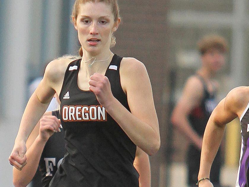 Girls track: Oregon runs to second at Badger Large Conference meet