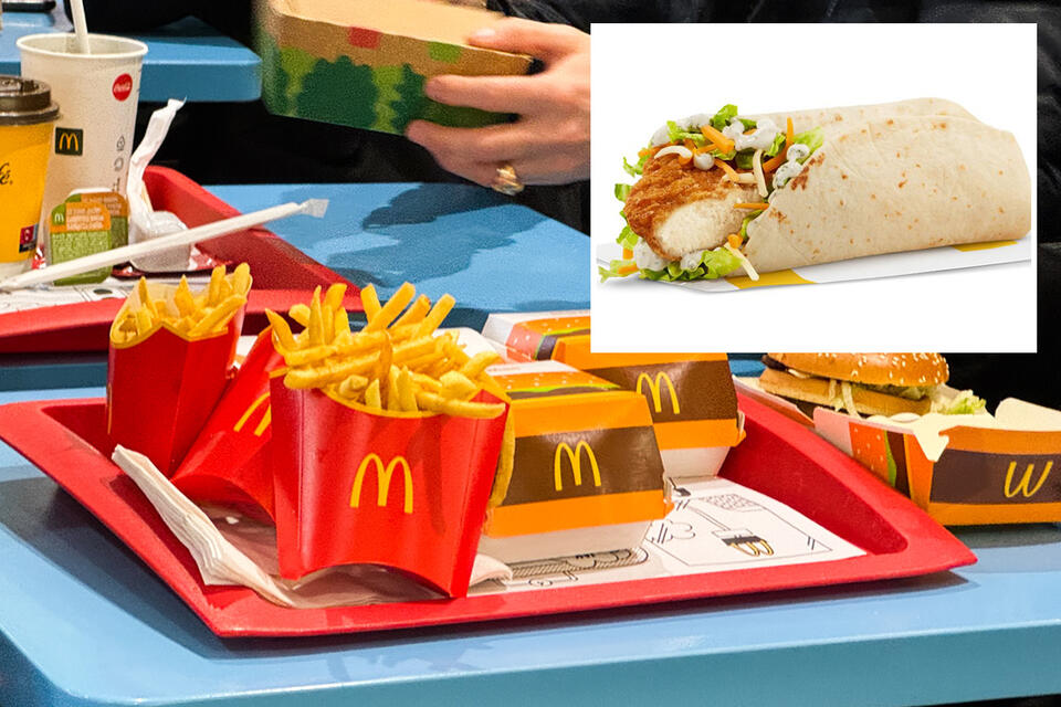 McDonald’s teases long-awaited return date of iconic Snack Wrap – and ...