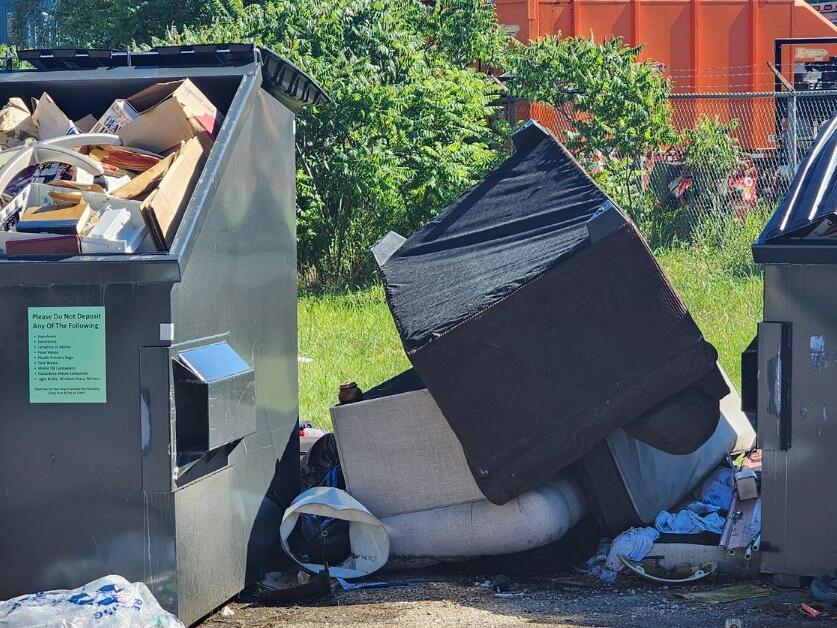 Michigan City cracking down on illegal dumping at public access site