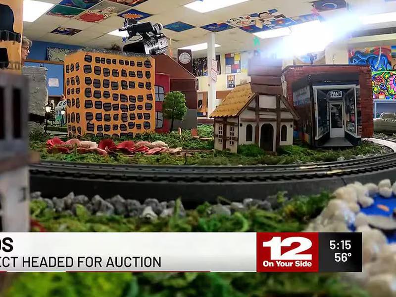 Kids helping kids: Model train project headed for auction to help students