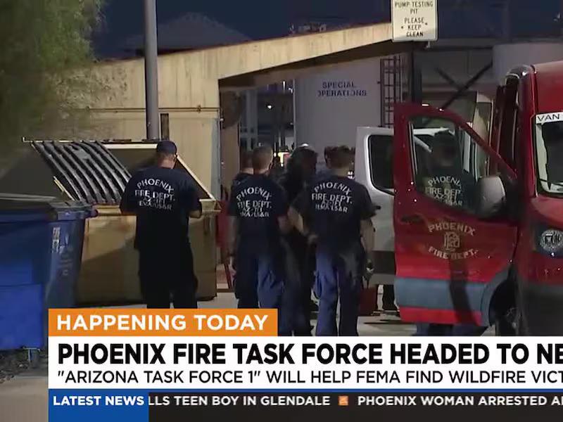 Arizona fire task force helping with New Mexico wildfire fight