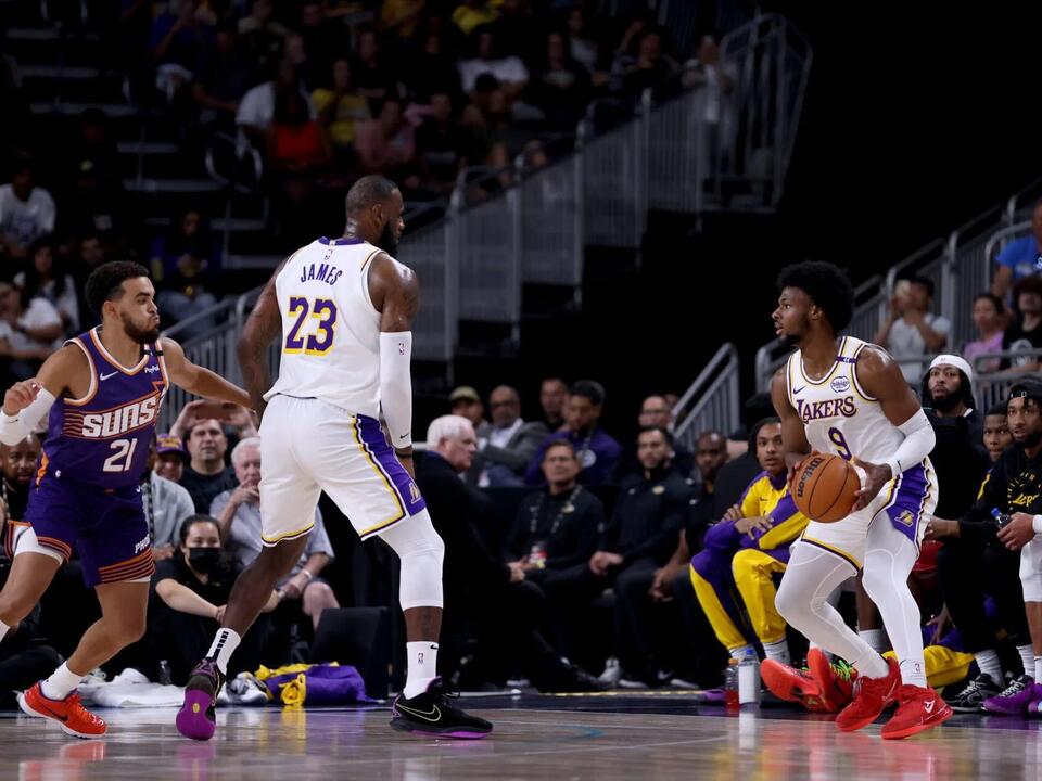 LeBron and Bronny James become first father-son duo to play together on an NBA team