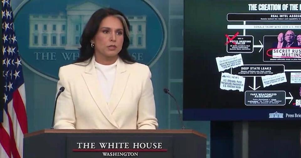 Tulsi Gabbard resigns as director of national intelligence, citing her ...