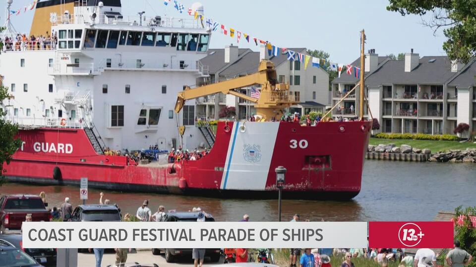 Watch the Grand Haven Coast Guard Festival Parade of Ships - NewsBreak