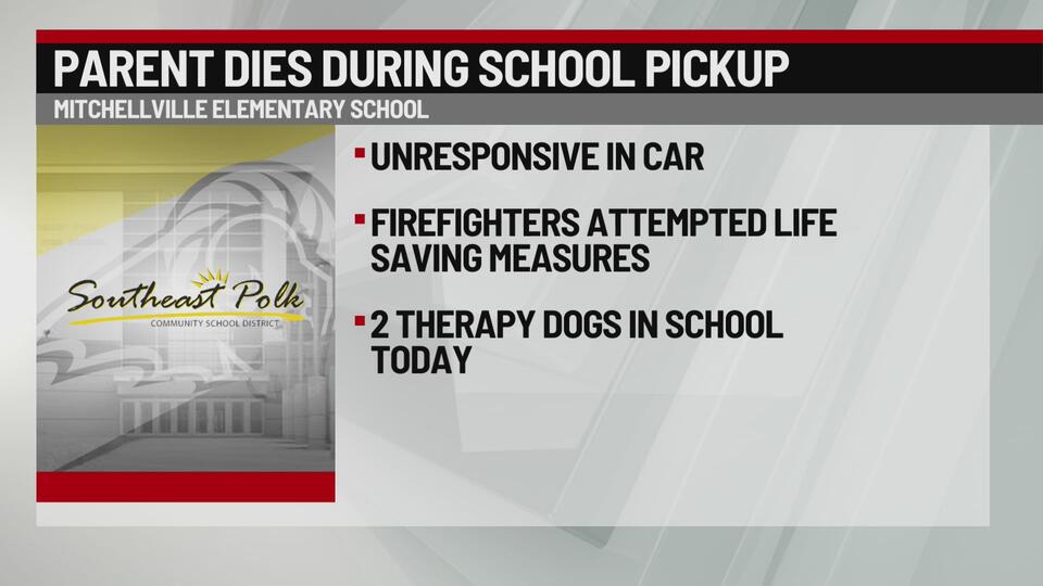 Parent dies following medical issue at elementary school pick-up ...