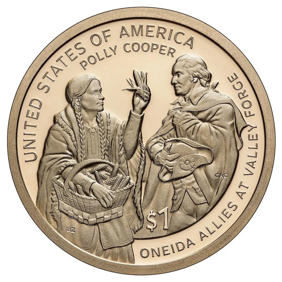 U.S. Mint releases coin to recognize Oneida woman who helped George ...