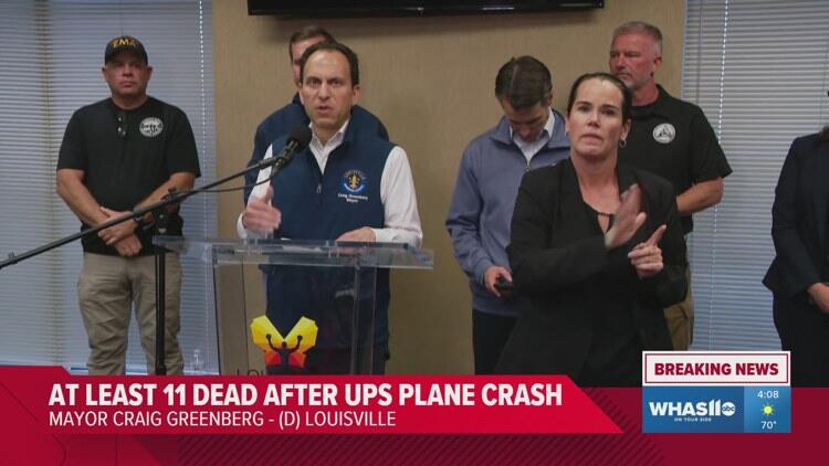Louisville Mayor Craig Greenberg on UPS plane crash: ‘Devastating ...