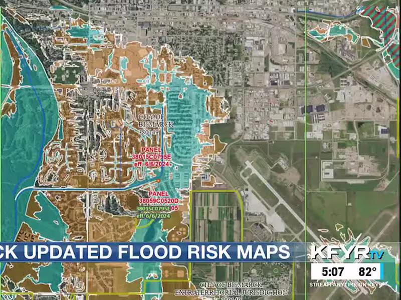 Bismarck City Commission approves updated FEMA flood risk maps as flood ...