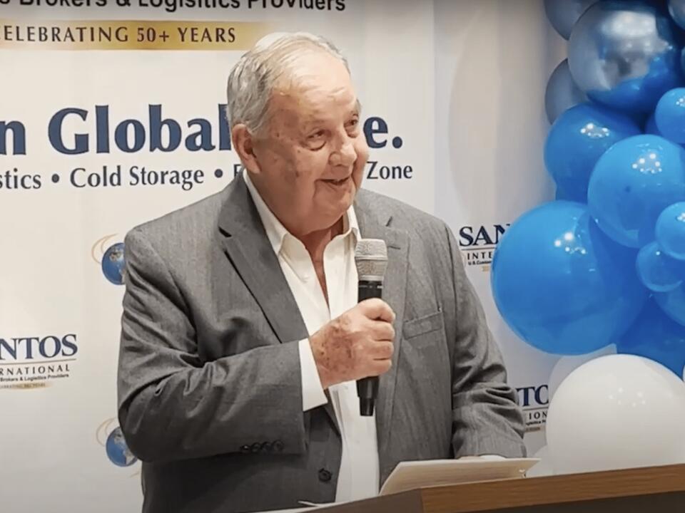 Judge Cortez speaks at Santos International’s 50th Anniversary event ...