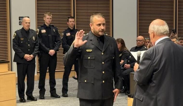 Andy Sandberg Sworn in as Maple Grove's New Deputy Chief of Police ...